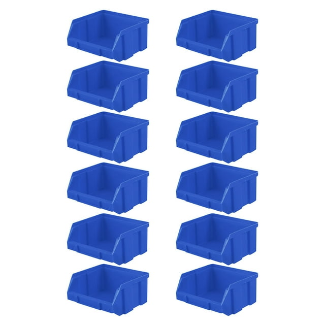 Etereauty Box Storage Bin Parts Stacking Bins Organizer Stackable ...