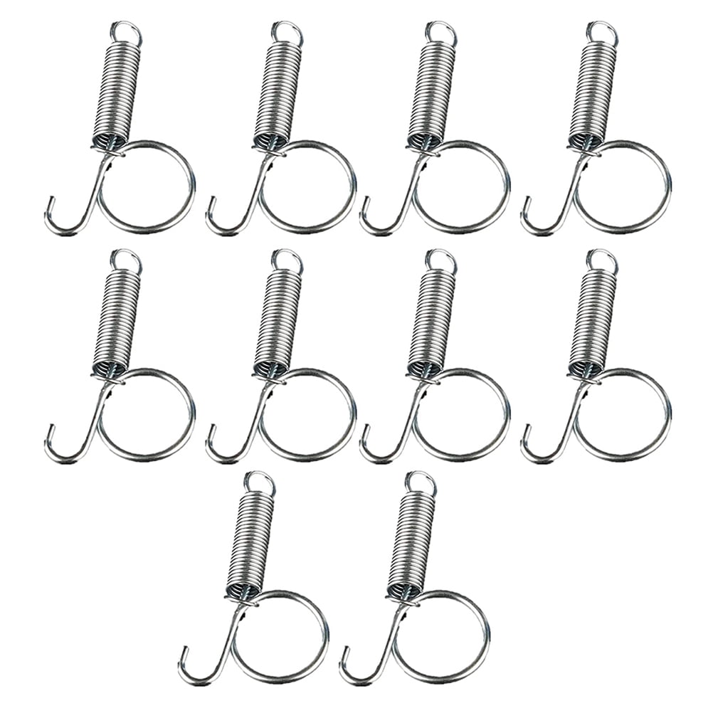 Etereauty Cage Door Hook Bird Cages Pet Steel Stainless Clips Wire ...
