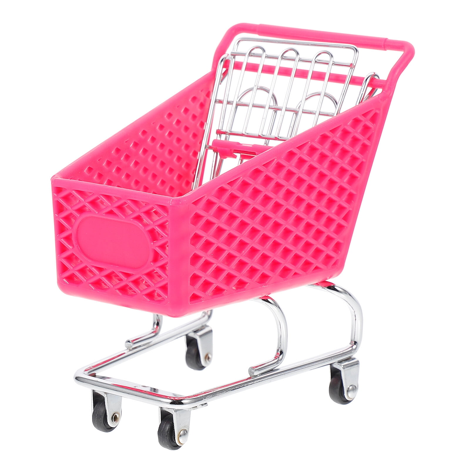 Cart Shopping Mini Trolley Supermarket Storage Grocery Miniature Holder ...