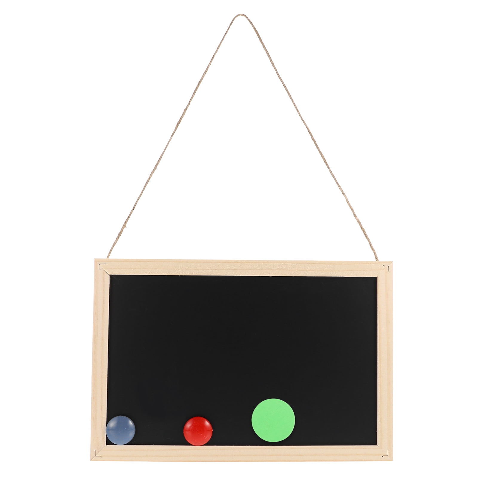 Etereauty Chalkboard Sign Hanging Signs Message Board Chalk Memo Tags ...