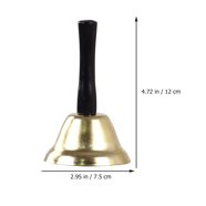 Solid Brass `Tips` Bell Wall Mounted Bartender`s Bell - Walmart.com