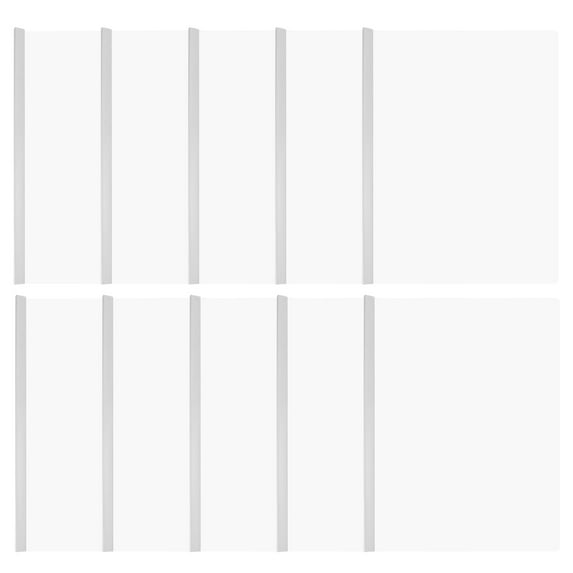 Plastic File Folders with Draw Rod for Document Organization A4 Size 10 ...