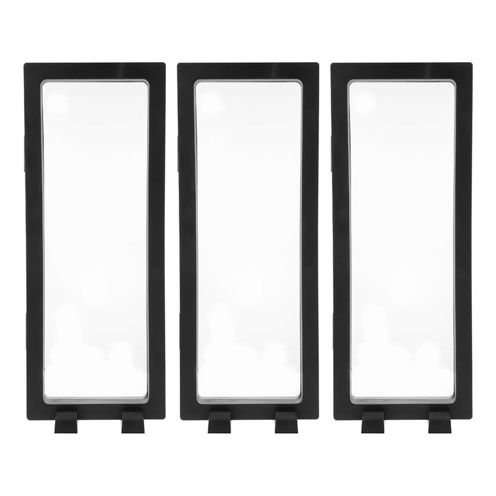 FRCOLOR Black Floating Jewelry Display Box PE Material for Stylish ...