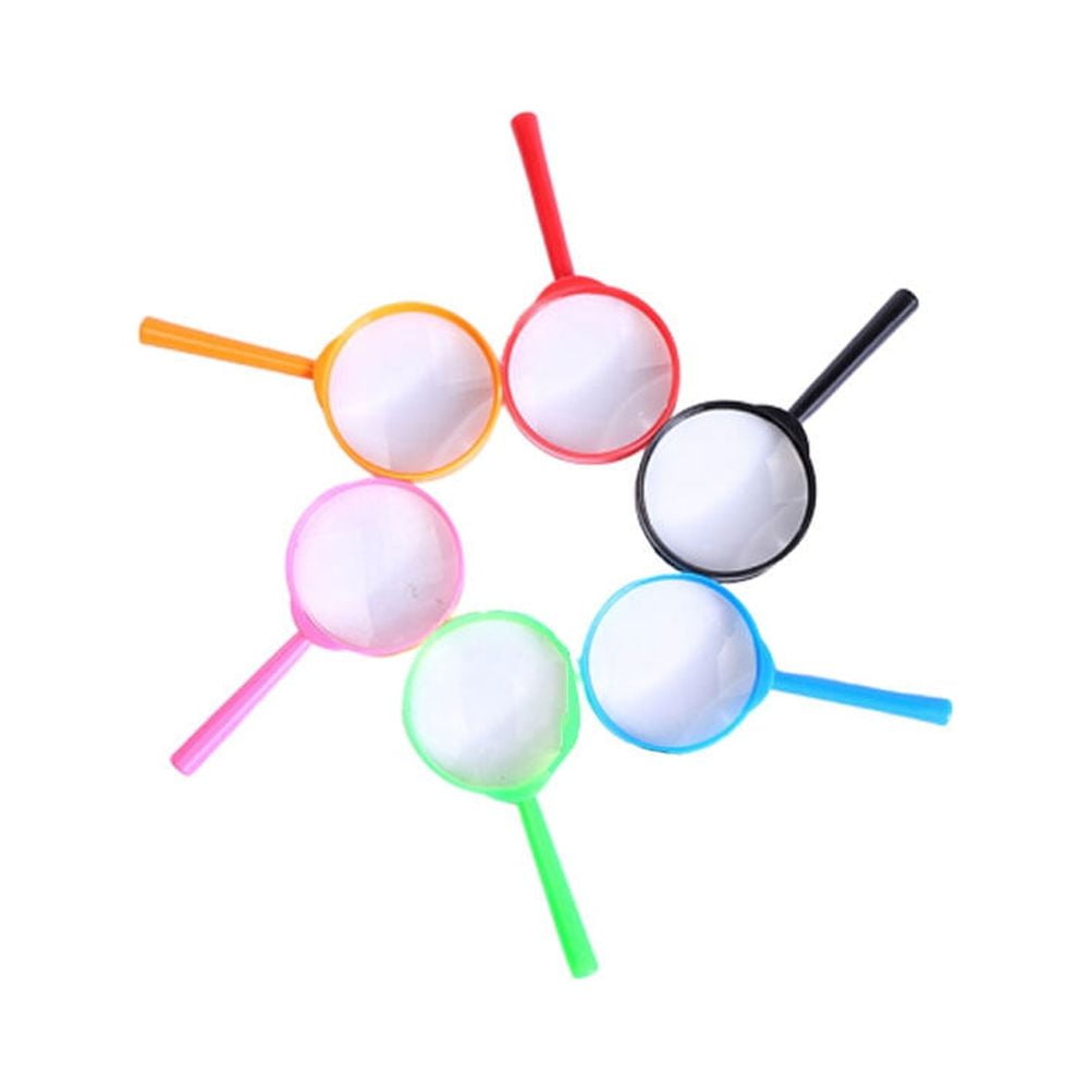 Etereauty Mini Portable Kids Magnifying Glass Toy, Pretend Play ...