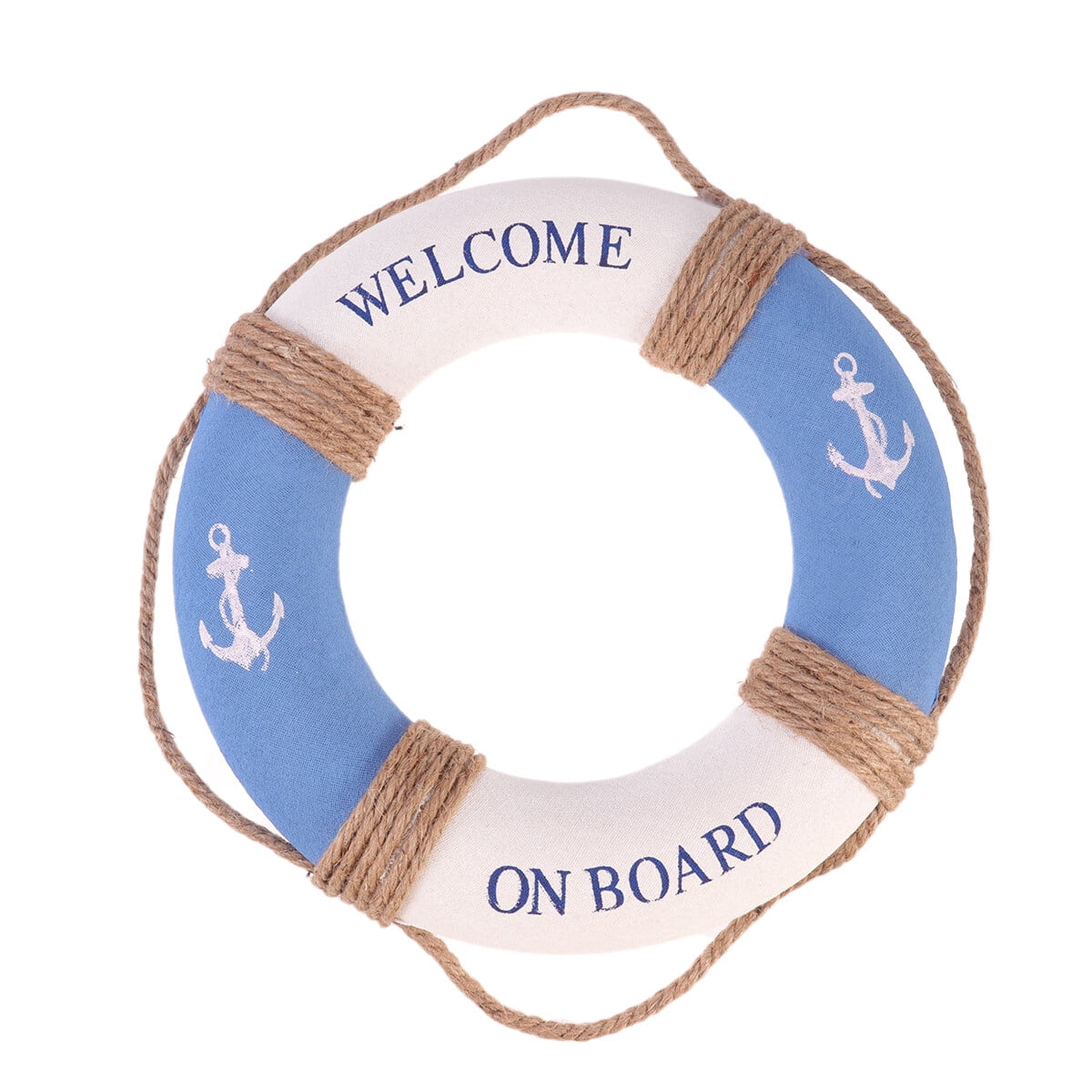 Etereauty Life Ring Nautical Wall Welcome Decor, Coastal Sea House ...