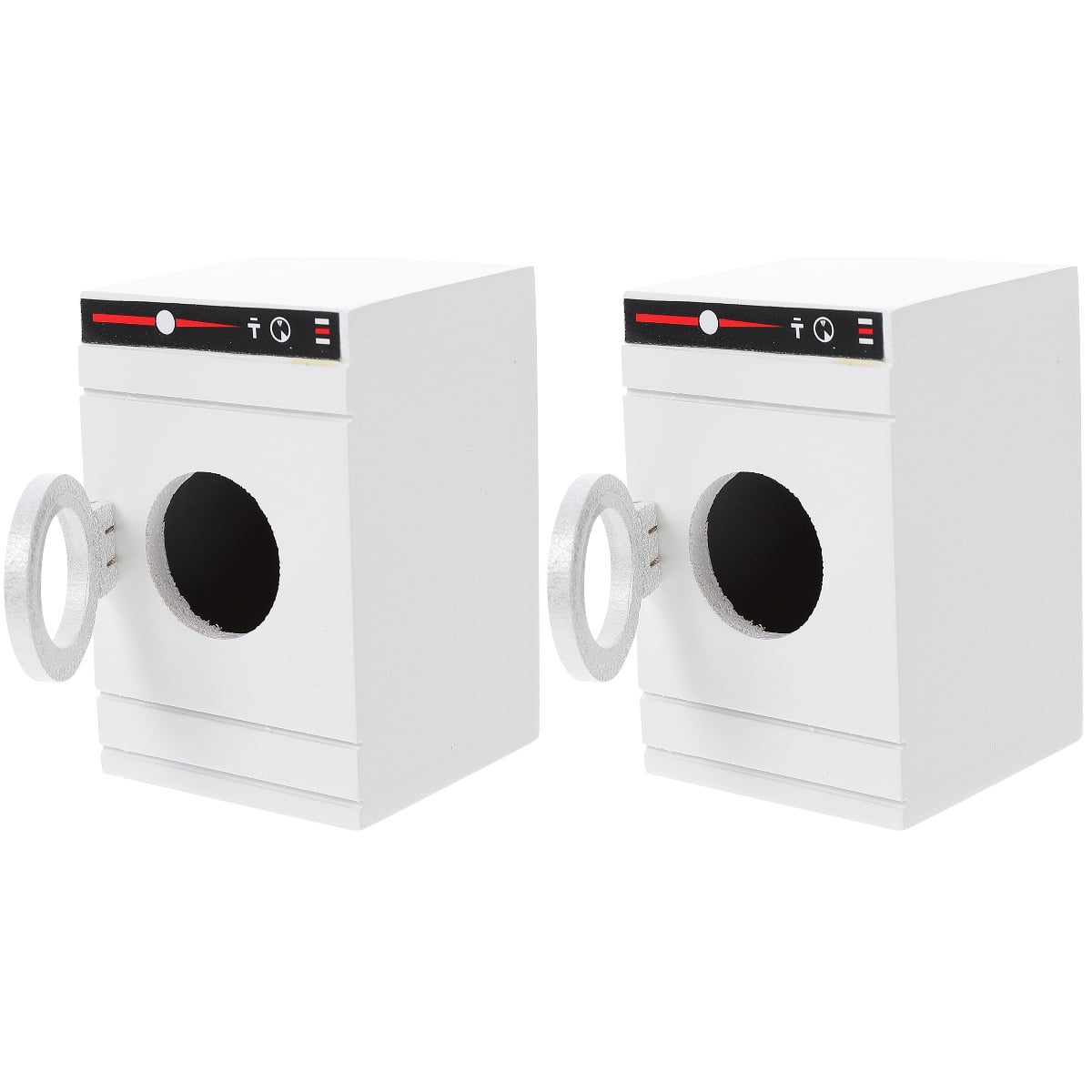 Etereauty Kids Doll Playset Mini Washing Machine Kitchen Model Laundry ...