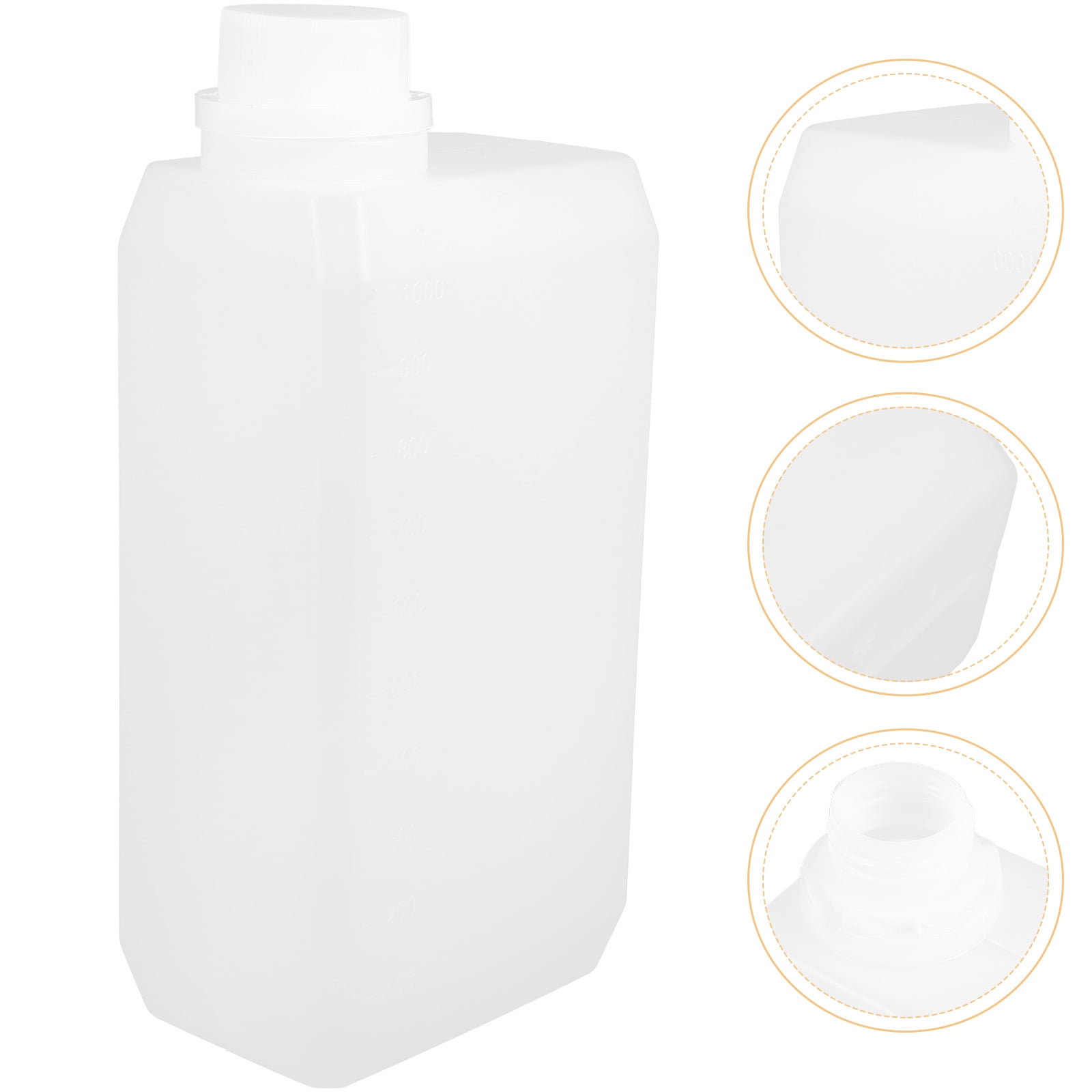 Etereauty Motor Oil Container,Oil Jug 1000Ml Reusable Bottle Empty ...
