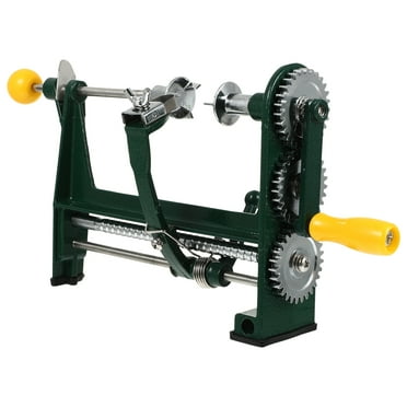 Johnny Apple Peeler, Slicer, Corer, Cutter, Core Remover, Cast Iron, Red, VKP1010 - Walmart.com