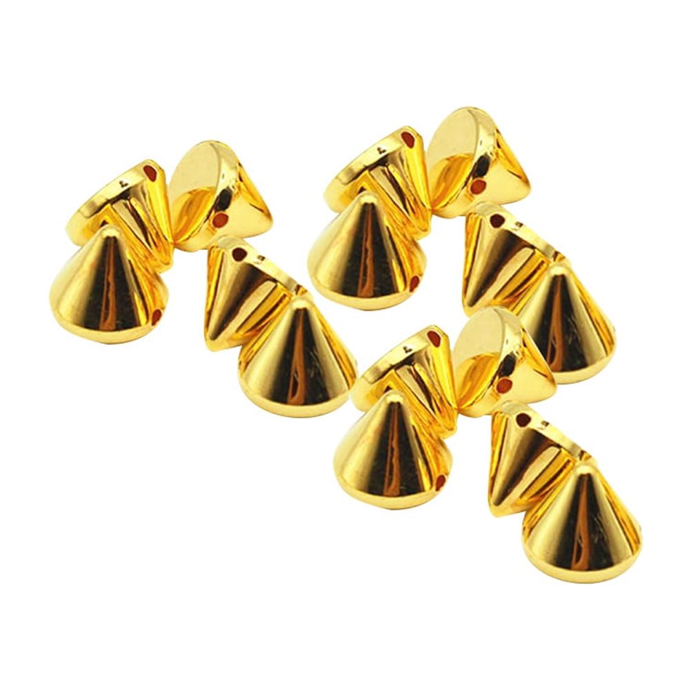 Etereauty Punk Studs Rivets Spike Cone Rivet Bead Beads Spacer Acrylic ...