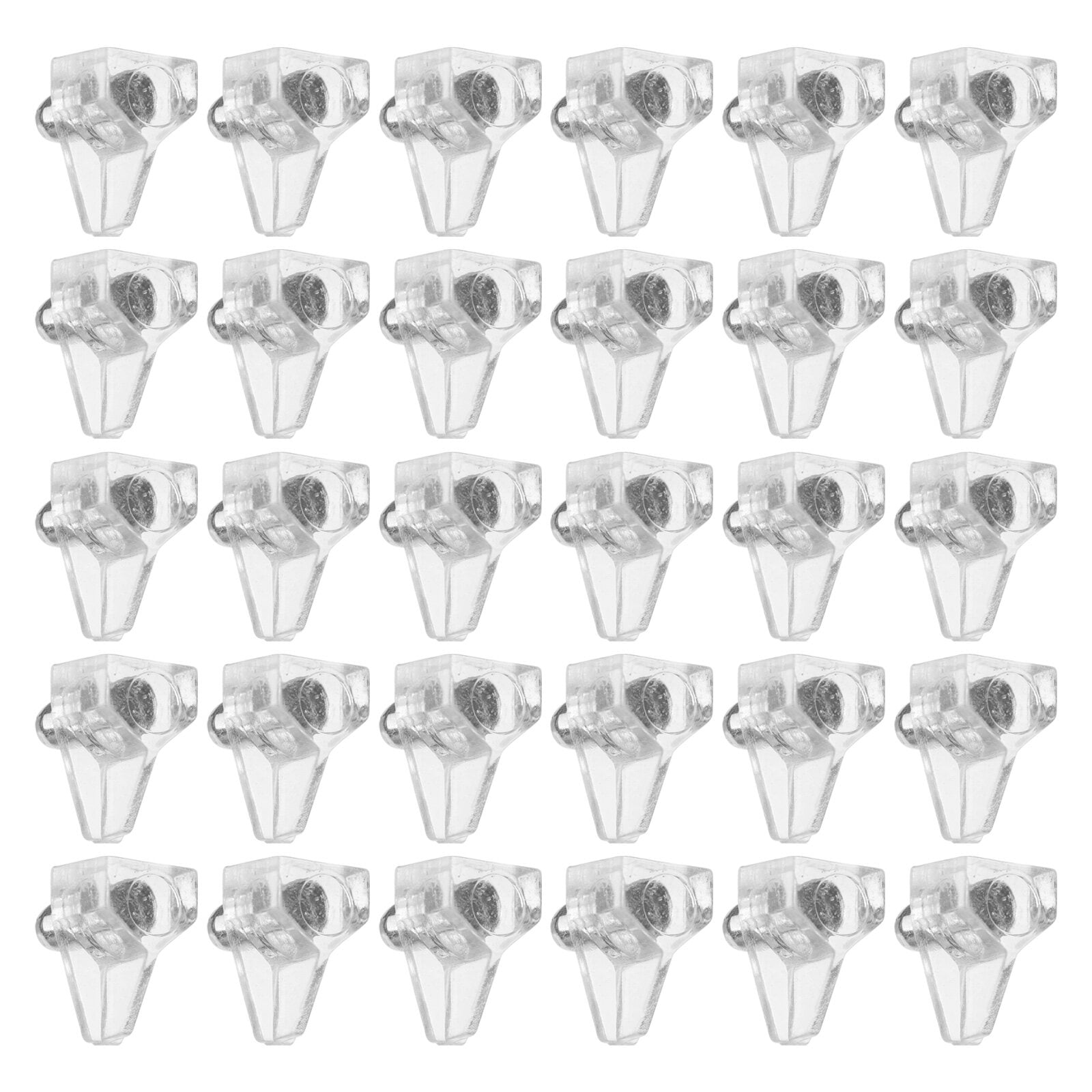 Shelf Brackets Heavy Duty Cupboard Support Clips Cabinet Steel Metal ...