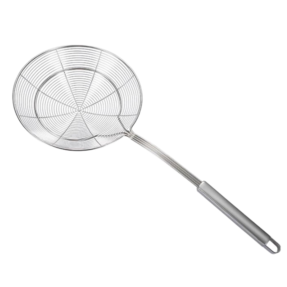Etereauty Skimmer Spoon Strainer Mesh Slotted Large Turner Colander ...
