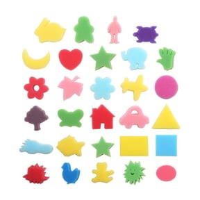 Kids Paint Brushes, 12 Pack Washable Painting Brushes for Toddlers Kids ...