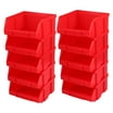 Etereauty Box Storage Bin Parts Stacking Bins Organizer Stackable ...