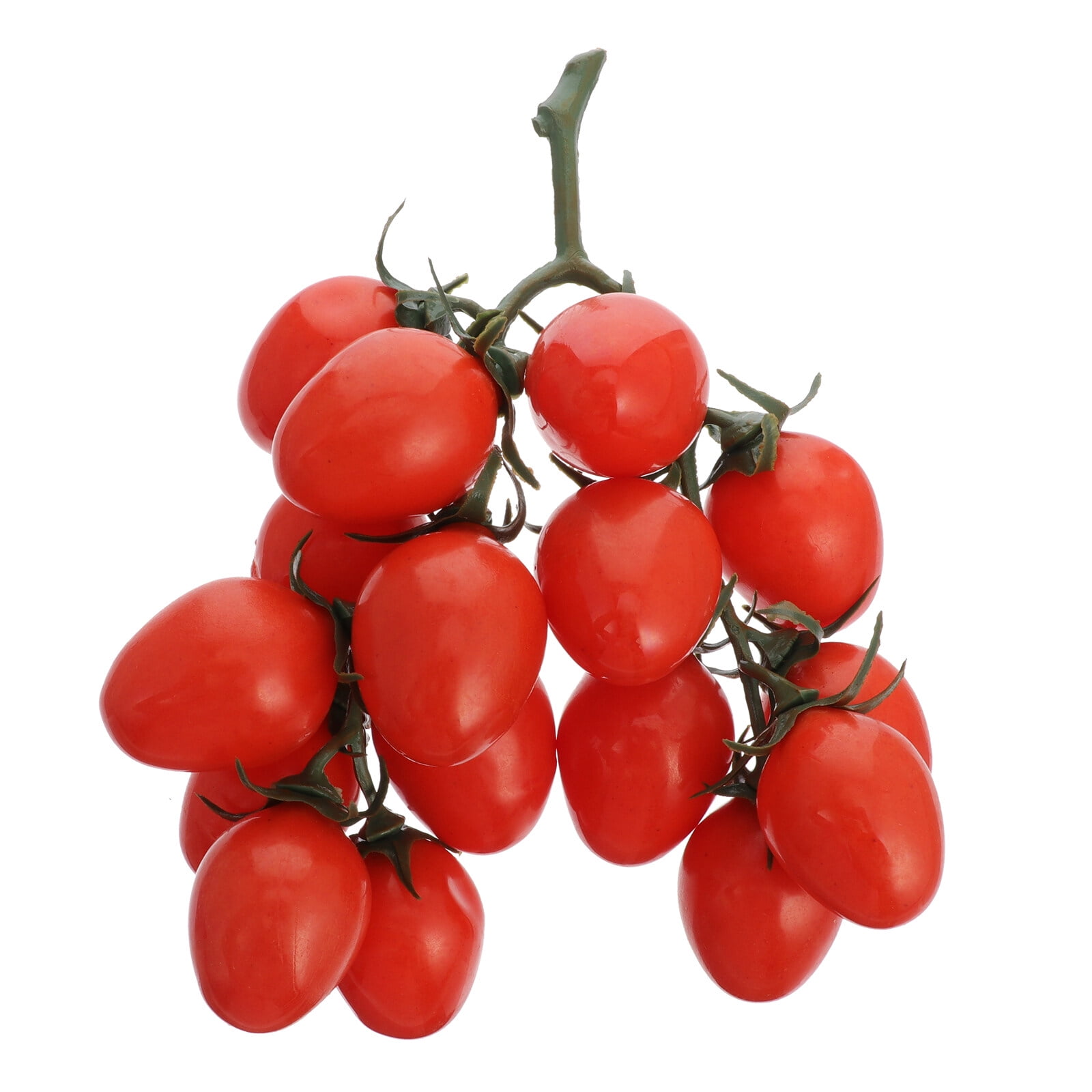 Etereauty Tomatoes Fruit Cherry Artificial Fake Tomato Simulation Faux ...