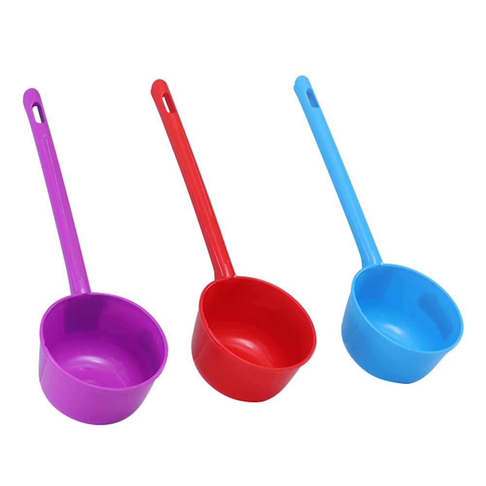 Etereauty Water Ladle Handle Long Bath Scoop Dipper Plastic Scooper ...