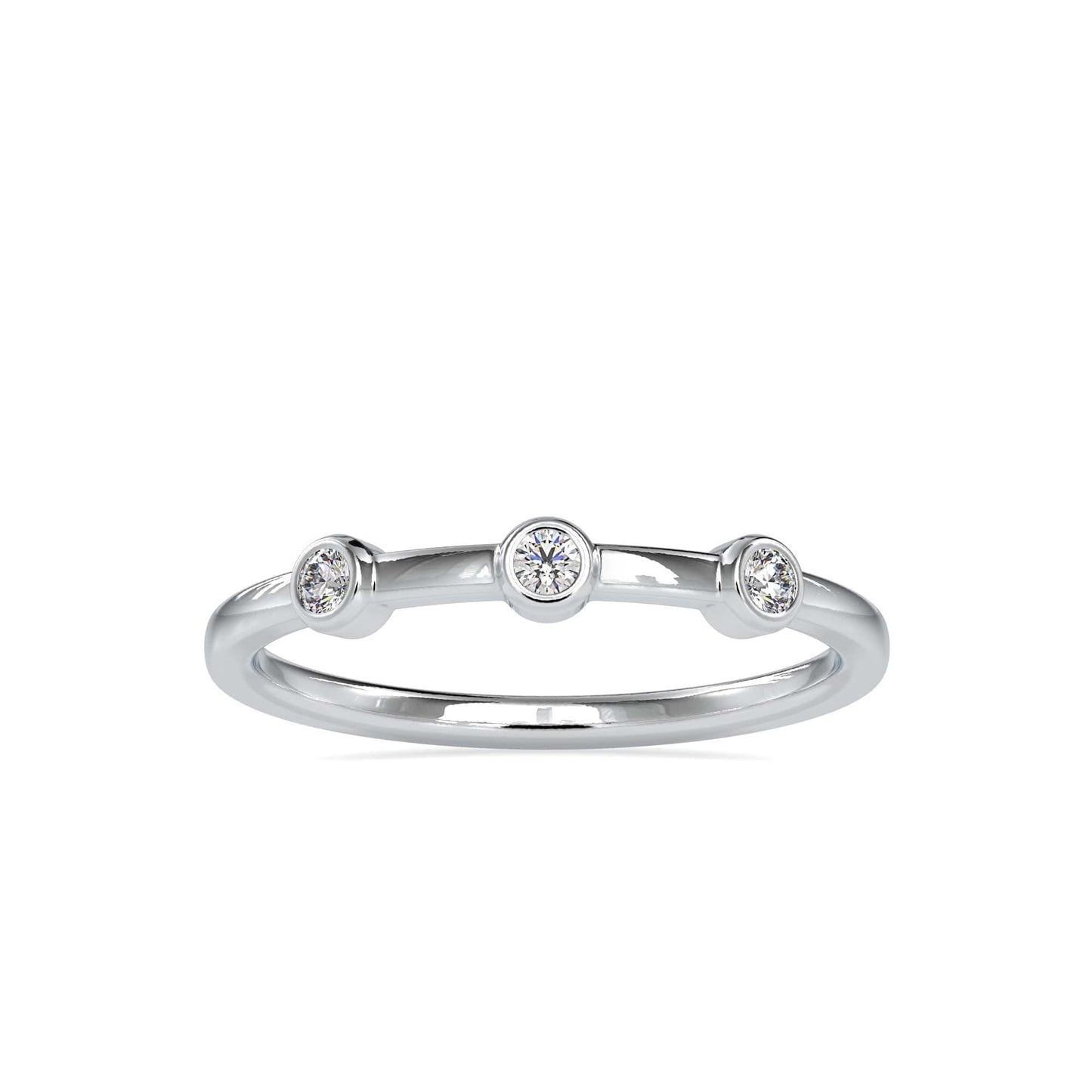 Eterna Jewel 1.2 Ct Diamond Wedding Bridal Band for Women - Lab Created ...