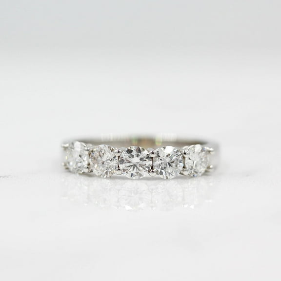 Eterna Jewel 1.79 Ct Lab Created Round Cut Diamond Wedding Engagement ...