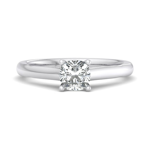 Eterna Jewel 1.5 Ct Lab Created Diamond Wedding Band - 14K White Gold ...