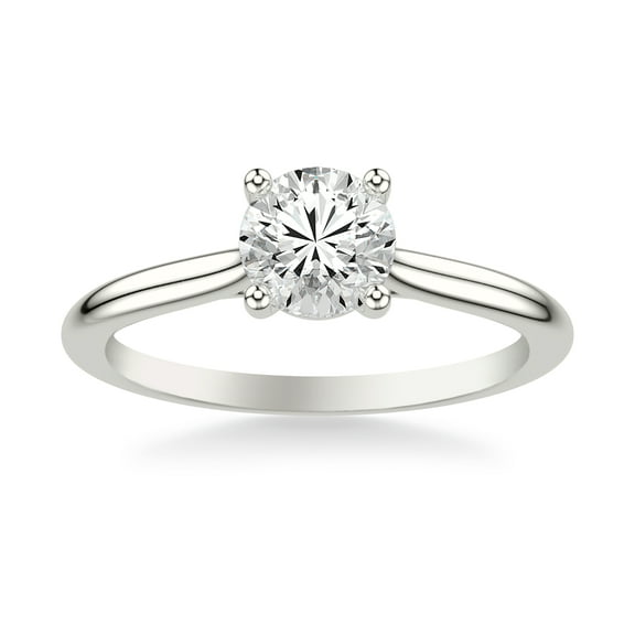 Eterna Jewel 1.7 Ct Oval Cut Lab Created Diamond Ring - 14K White Gold ...