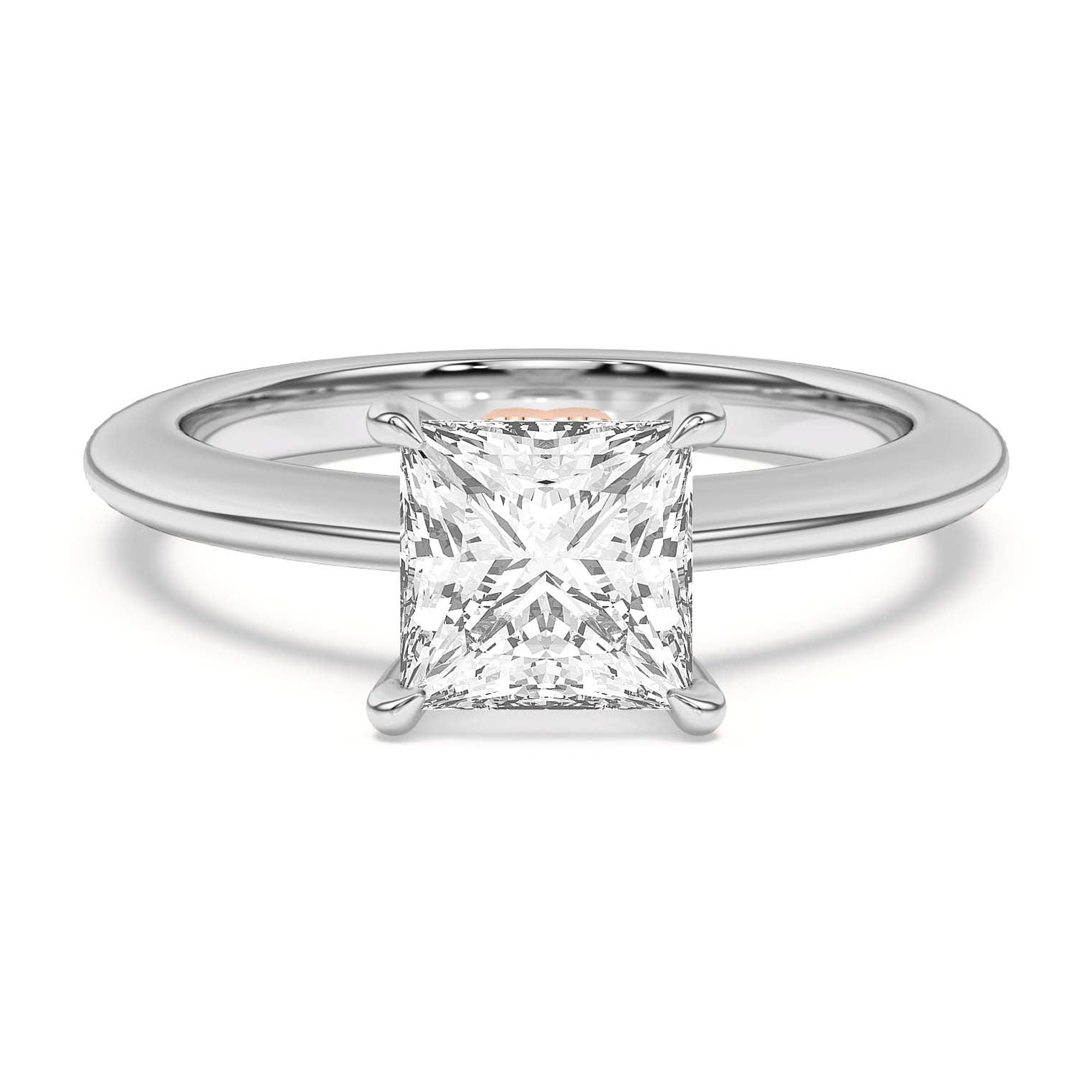 Eterna Jewel 1.5 Ct Lab Created Diamond Wedding Engagement Ring for ...