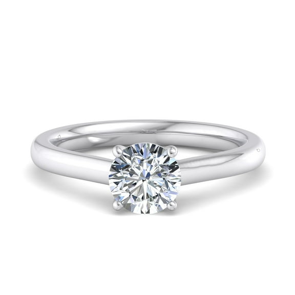 Eterna Jewel 1.69 Ct Oval Cut Diamond Engagement Ring for Women - Lab ...