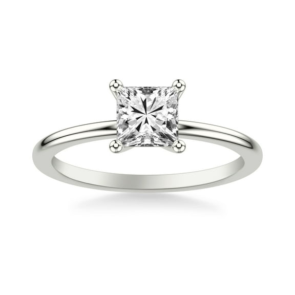 Eterna Jewel 1.58 Ct Lab Created Diamond Engagement Band - Radiant Cut ...