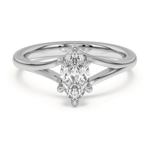 Eterna Jewel 1.6 Ct Round Cut Diamond Wedding Engagement Ring for Women ...