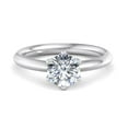 Eterna Jewel 1.69 Ct Round Cut Lab Created Diamond Wedding Anniversary ...