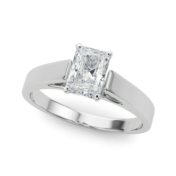 Eterna Jewel 1.7 Ct Lab Created Diamond Engagement Ring - Radiant Cut ...