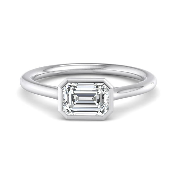 Eterna Jewel 14K White Gold Over 1.6 Ct Oval Cut Lab Created Diamond ...
