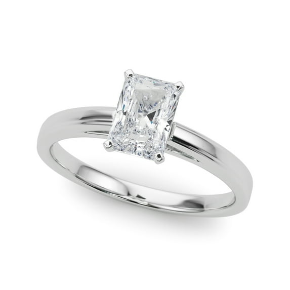 Eterna Jewel 2 Ct Radiant Cut Lab Created Diamond Engagement Ring - 14K ...