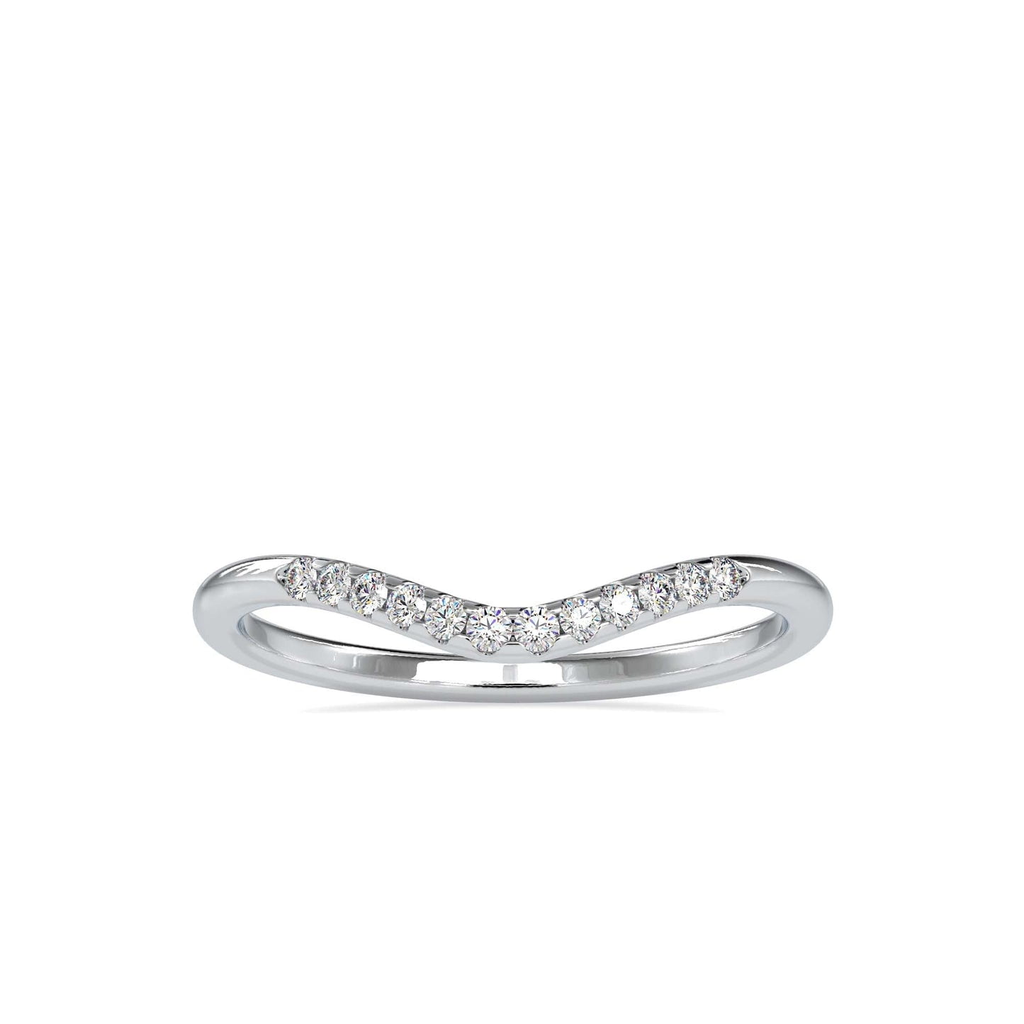 Eterna Jewel Dainty 1.1 Ct Round Cut Lab Created Diamond Engagement ...
