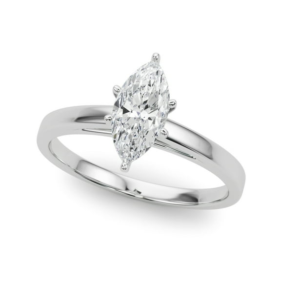 Eterna Jewel 1.7 Ct Lab Created Diamond Engagement Ring - Radiant Cut ...