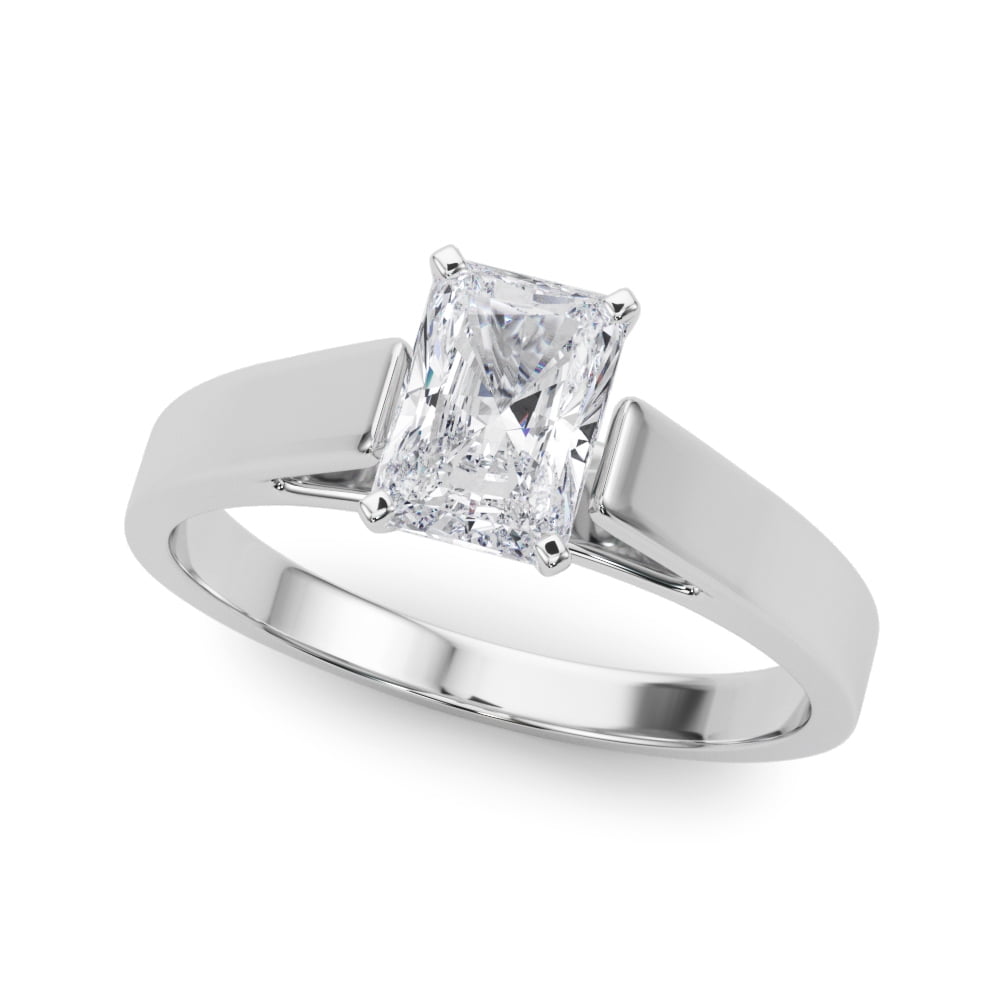Eterna Jewelry 1.7 Ct Moissanite Engagement Ring - Radiant Cut ...