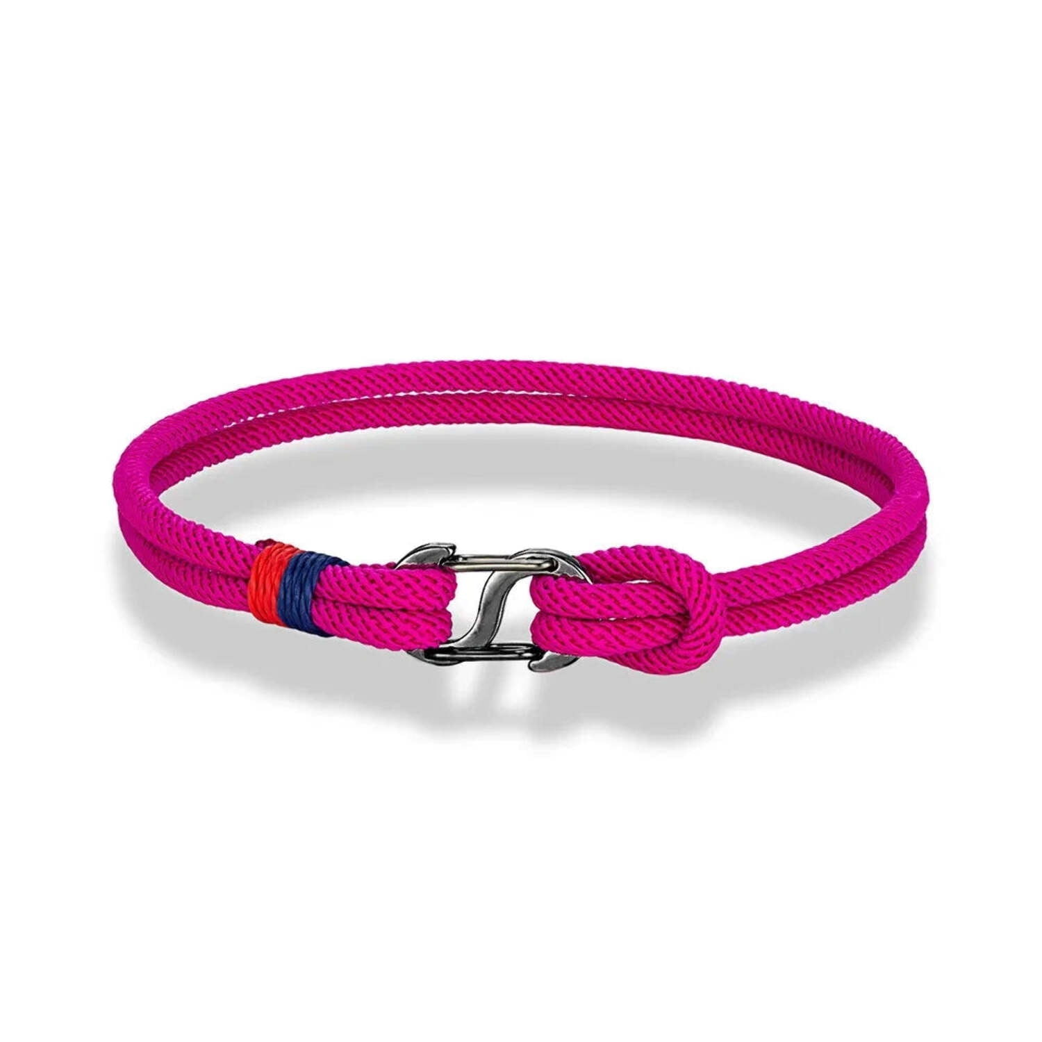 Eterna Tide - Double Strand Nautical Rope Bracelet with Carabiner Clasp ...