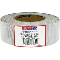 "Eternabond RV Rubber Roof Repair Tape 4"" x 10' Roll White, Leak-Proof, UV Stable, MicroSealant ...