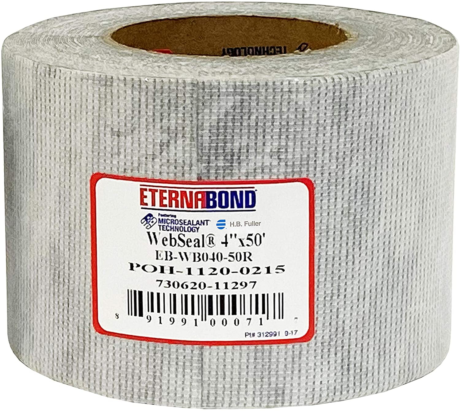 "EternaBond WebSeal 4""x50' Repair Tape, Waterproof Roof & Leak Sealing ...