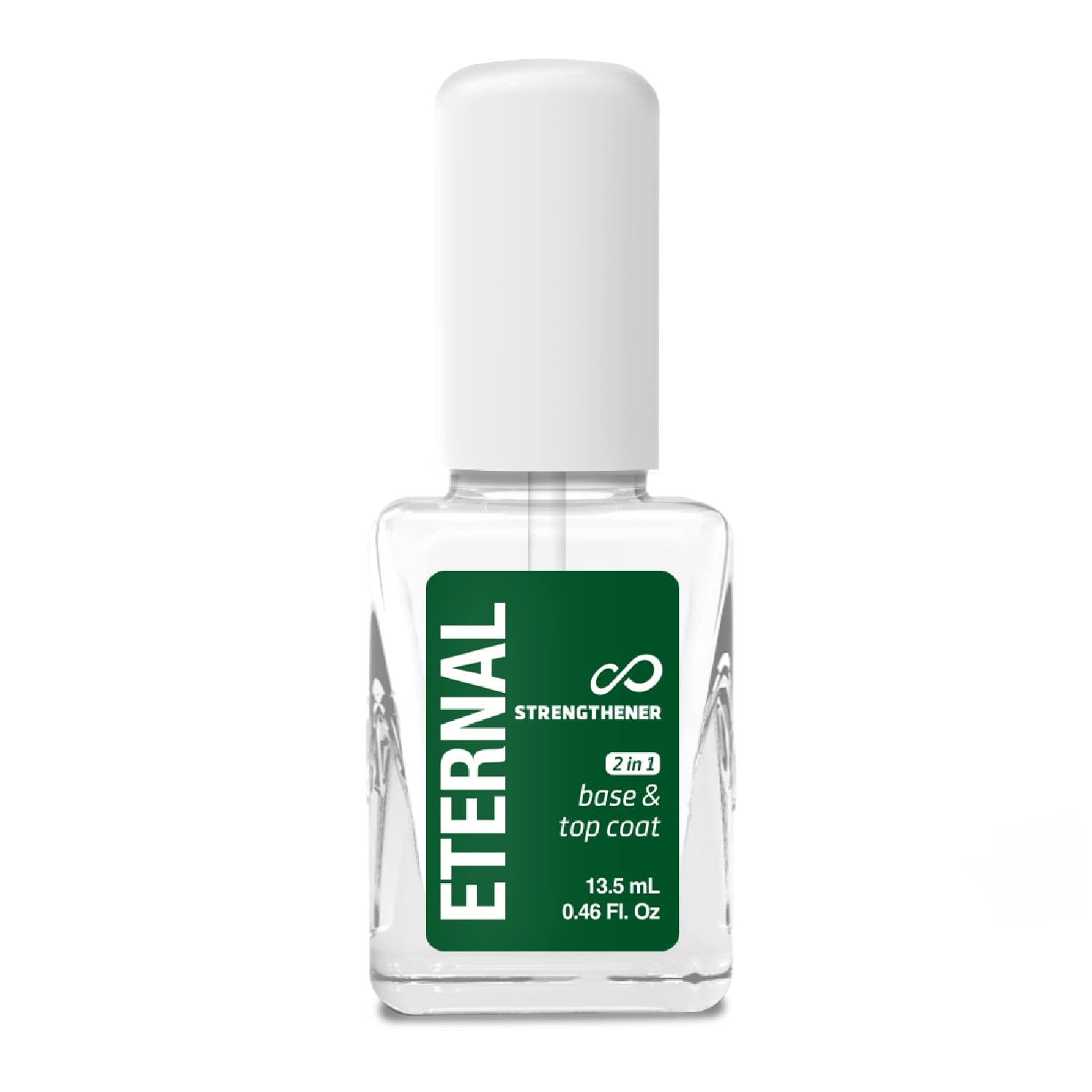 Eternal 2 in 1 Nail Hardener Base Coat Top Coat - 13.5 mL Nails ...