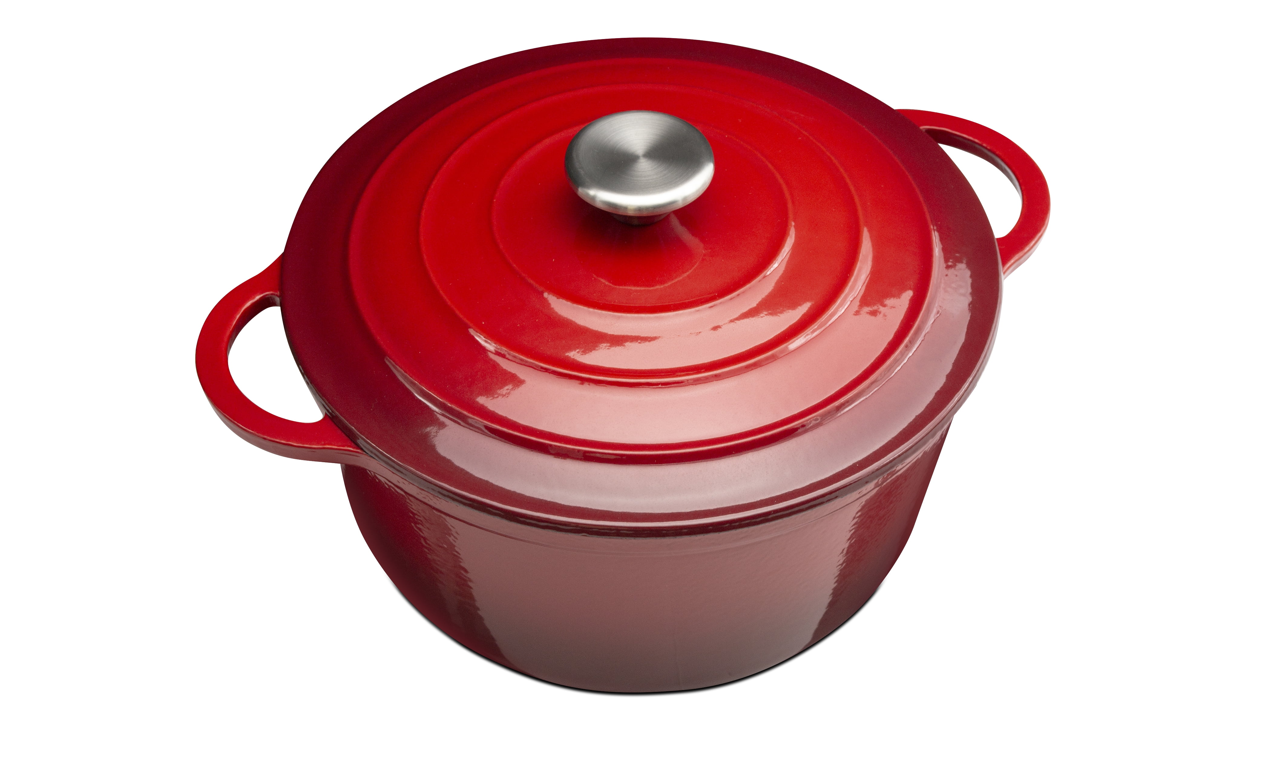 Eternal Kitchen Ideas Enameled Cast Iron Dutch Oven with Lid 5 Quart ...