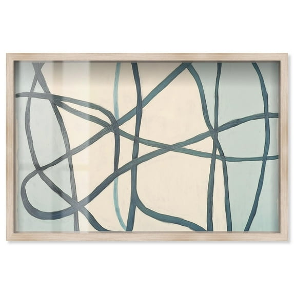 Eternal Loop II Shadowbox Print Minimalist Wall Art by Art Remedy ...
