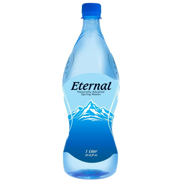 Eternal Naturally Alkaline Spring Water 1 Liter - Pure Drinking ...