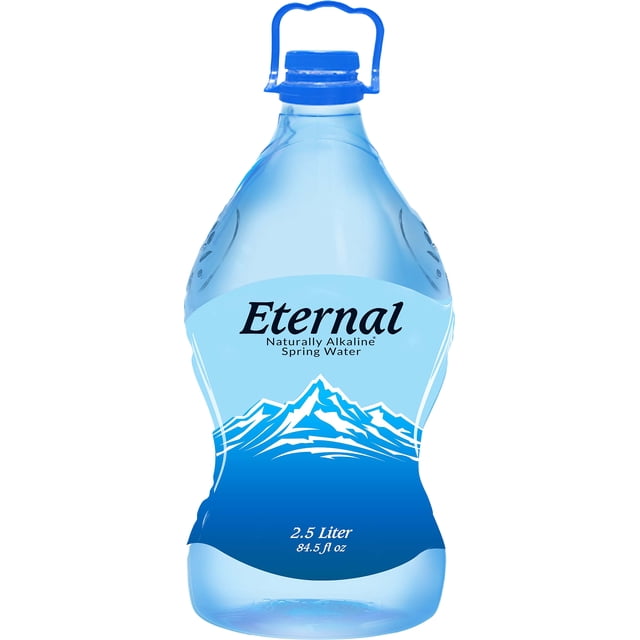Eternal Naturally Alkaline Spring Water, Pure Natural Mineral Drinking ...