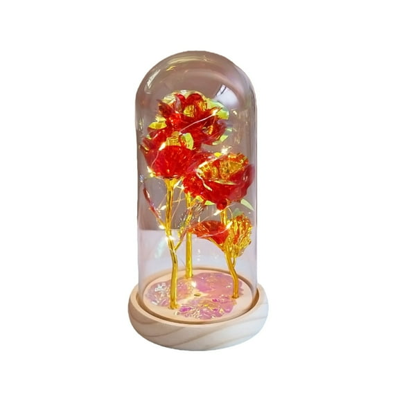Eternal Preserved Rose Night Light A Valentine's Day for Anniversaries ...