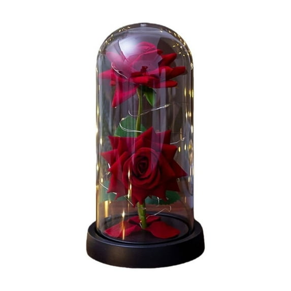 Eternal Preserved Rose Night Light A Valentine's Day for Anniversaries ...