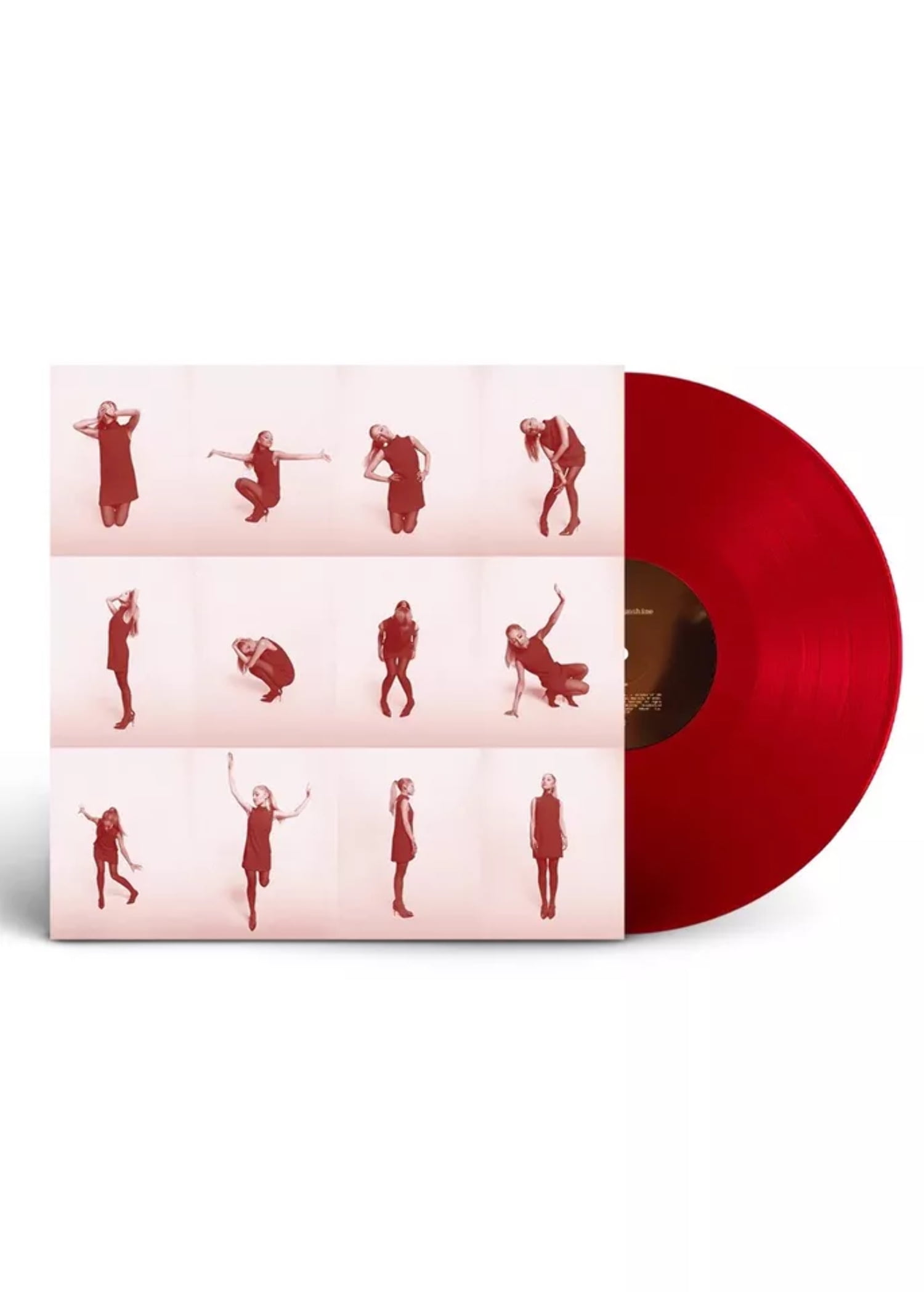 Ariana Grande - Eternal Sunshine - Limited Translucent Ruby Red Colored ...