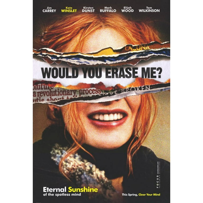 Eternal Sunshine Of The Spotless Mind Poster Eternal Sunshine Of The