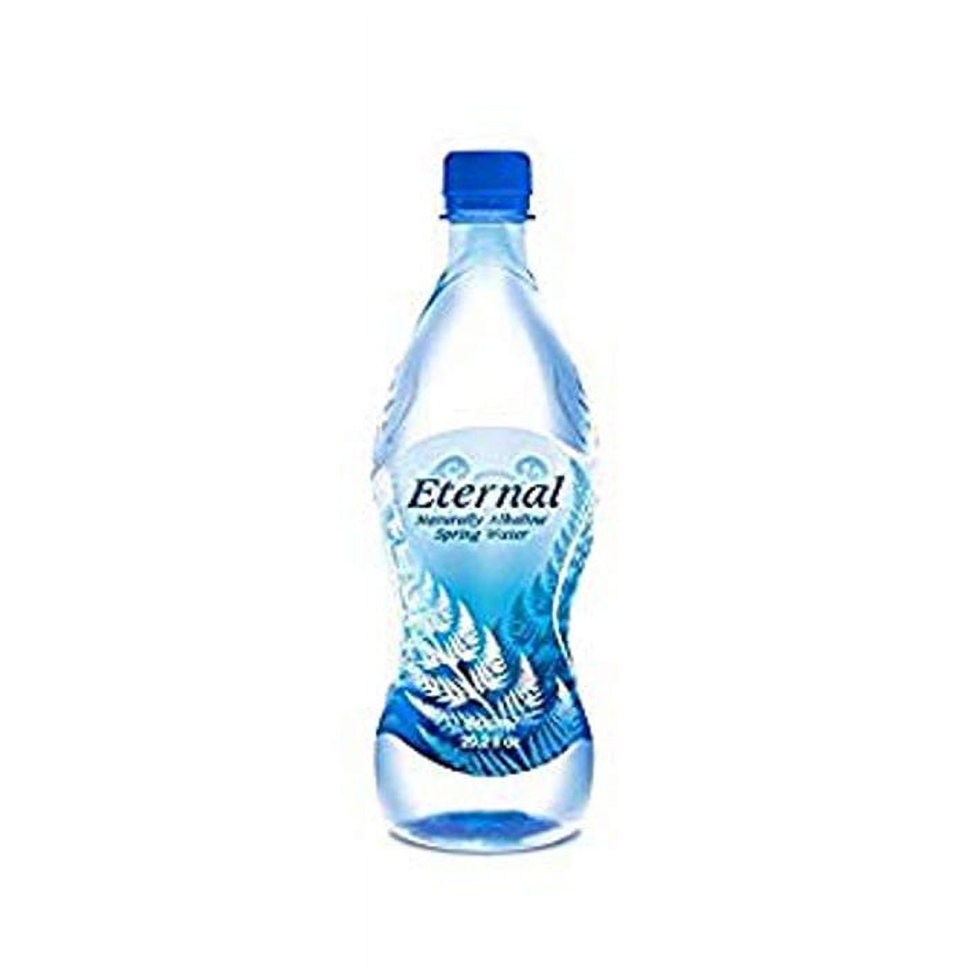 Eternal Water - Packaged Alkaline Mineral Spring Water, 24 Bottles (20. ...