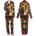 Eternal Wedding Lovers Pajama Set, Stained-Glass Romantic Couple Art ...