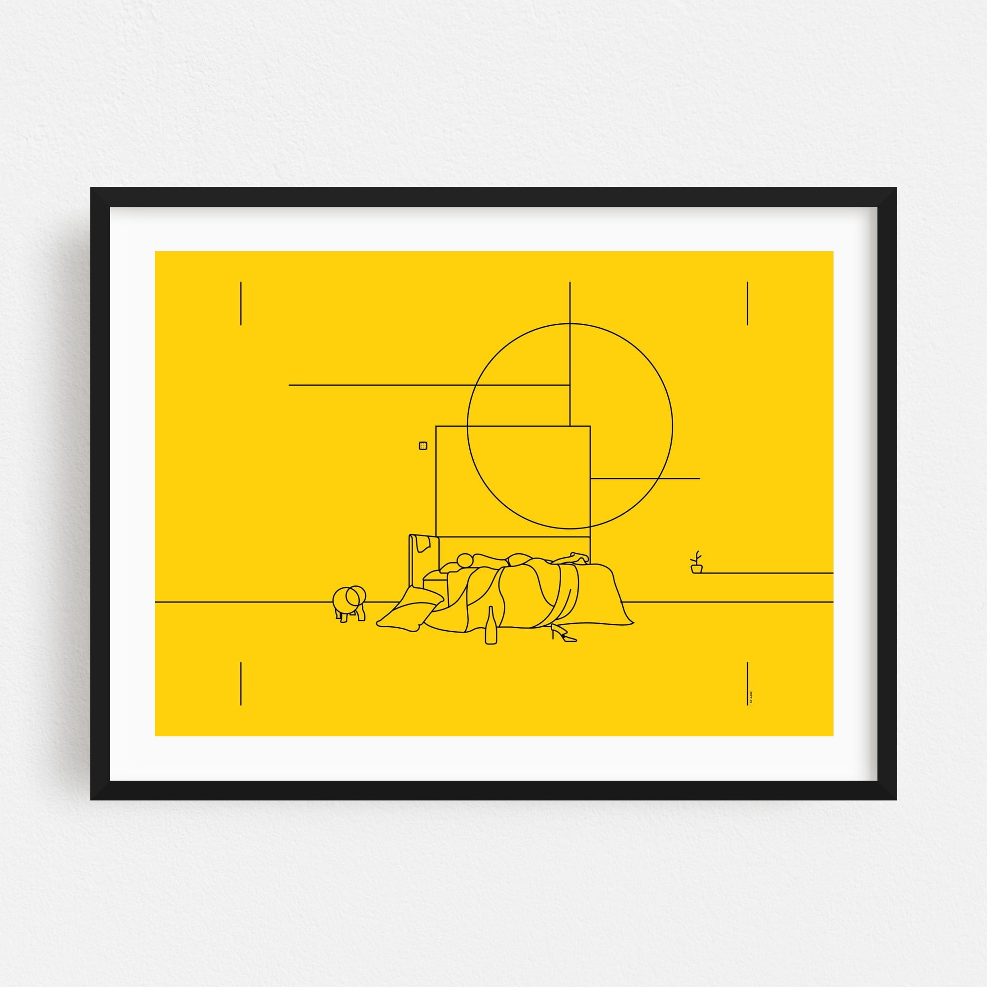 Eternal Youth of Simplicity - Manhattan New York Line Drawing Line Art ...