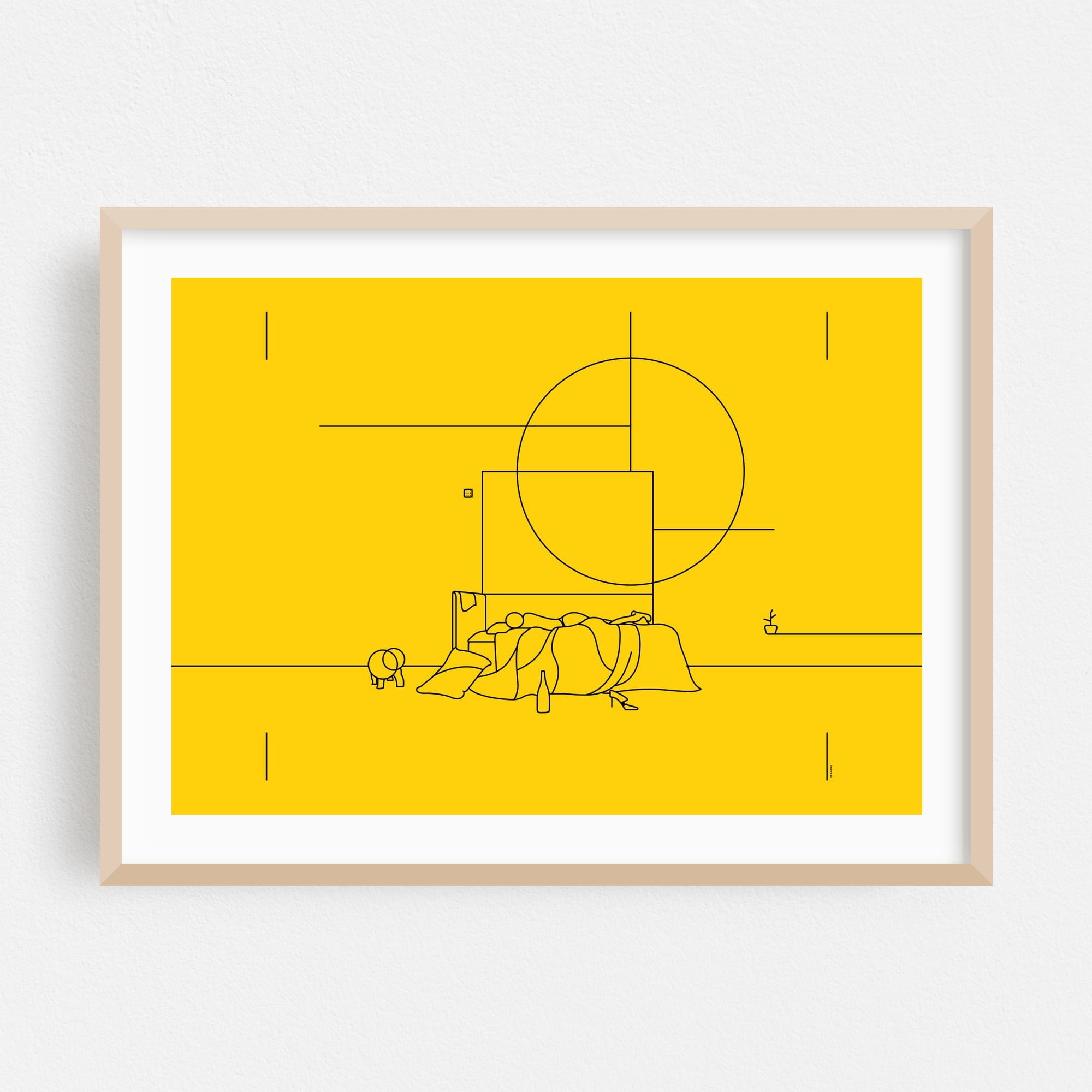 Eternal Youth of Simplicity - Manhattan New York Line Drawing Line Art ...